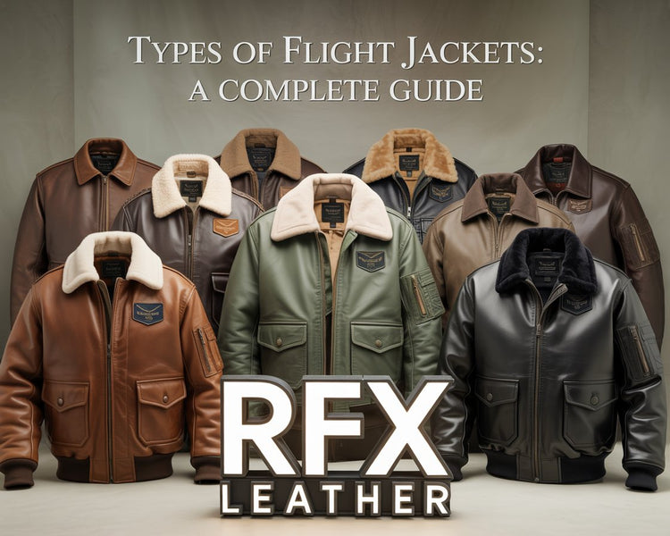 Types of Flight Jackets: A Complete Guide – rfxleather.com