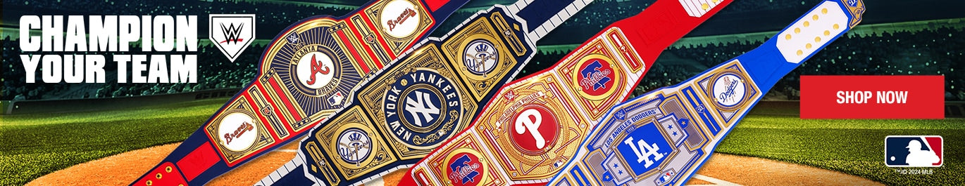 WWE x MLB Title Belts: Baseball Meets Wrestling – rfxleather.com