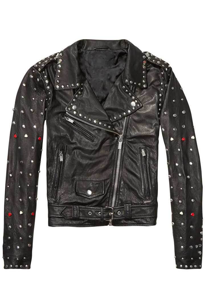 Spiked & Studded Leather Jackets: Bold Styles – rfxleather.com