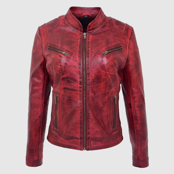 Red Leather Jackets: Bold & Stylish Choices – rfxleather.com
